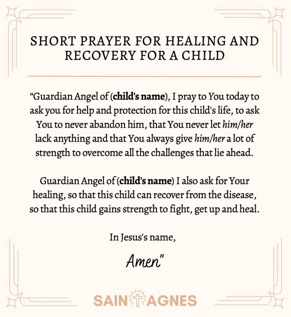 17 Short Prayers for Healing and Recovery for Someone