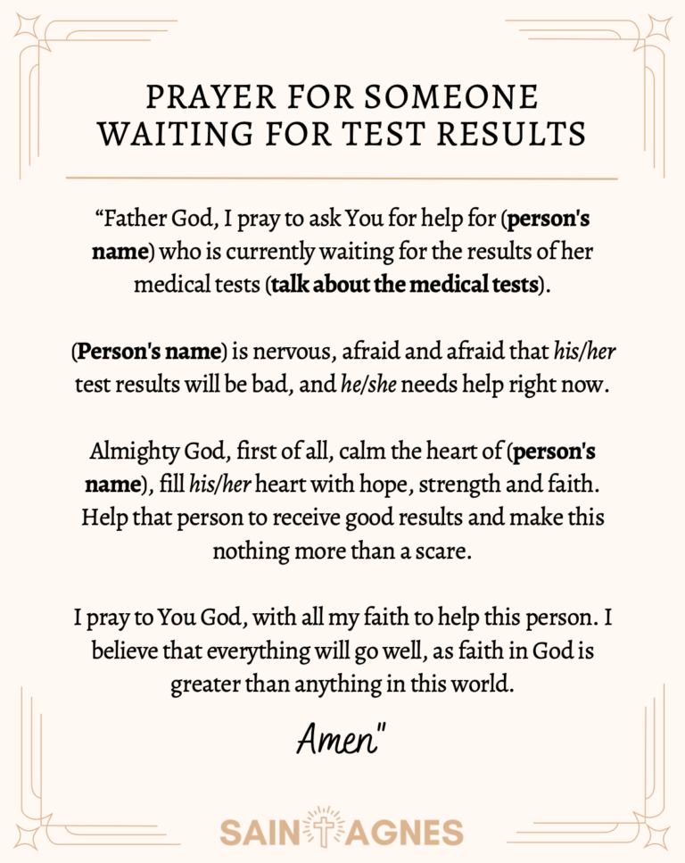 11 Prayers for Good Medical Test Results (With Images)
