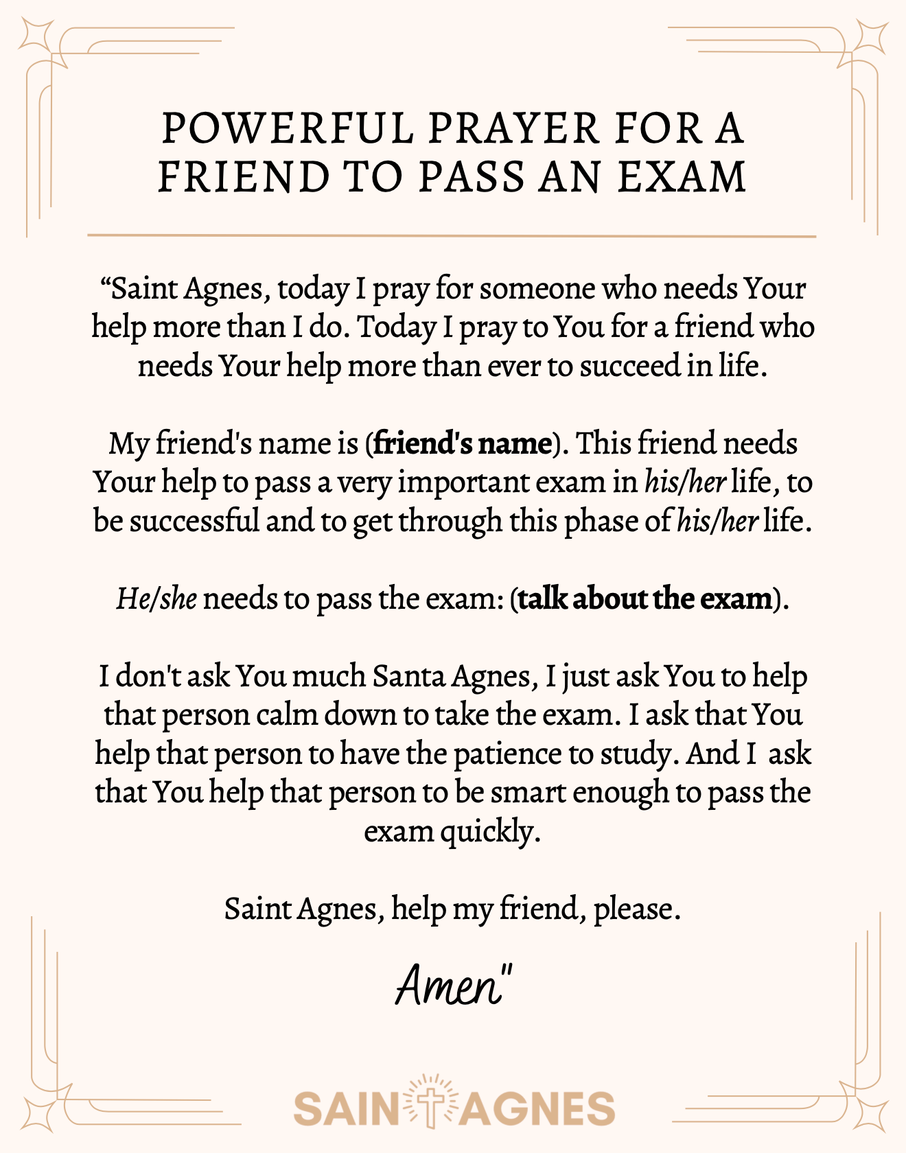 8 Prayers for Passing a Test and Exam Success
