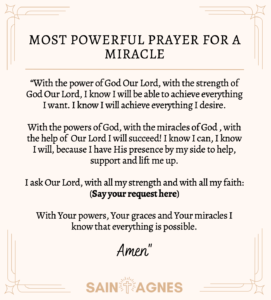 8 Most Powerful Prayers for a Miracle and Request