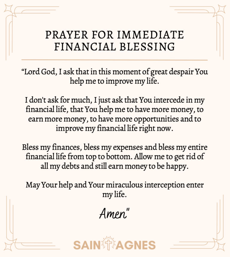 9 Prayers for Immediate Financial Help (For a Miracle Today)