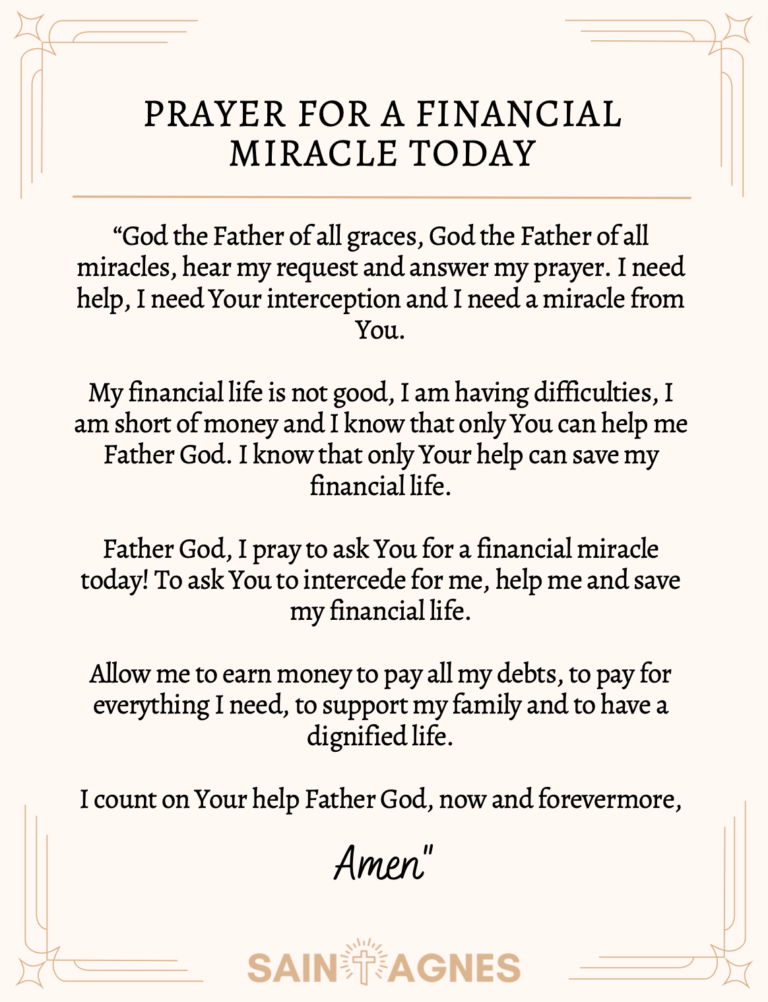 9 Prayers for Immediate Financial Help (For a Miracle Today)