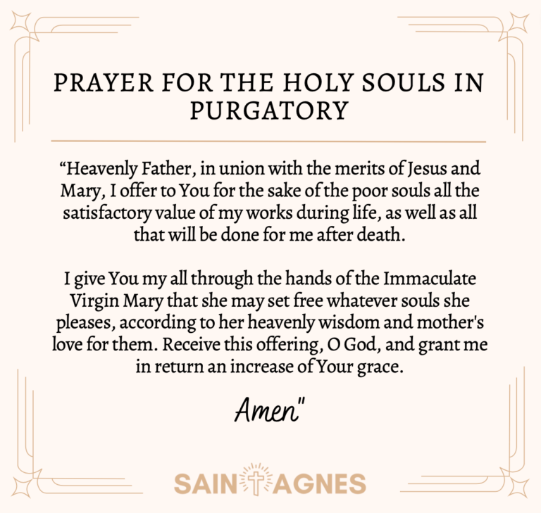 8 Prayers for the Holy Souls in Purgatory (With Images)