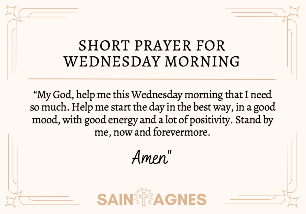8 Prayers for Wednesday Morning Blessings (With Images)