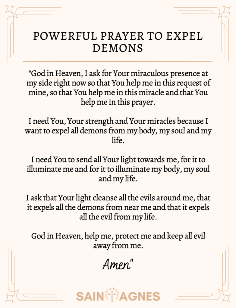 8 Prayers to Cast Out Demons and Expel Evil Spirits (With Images)
