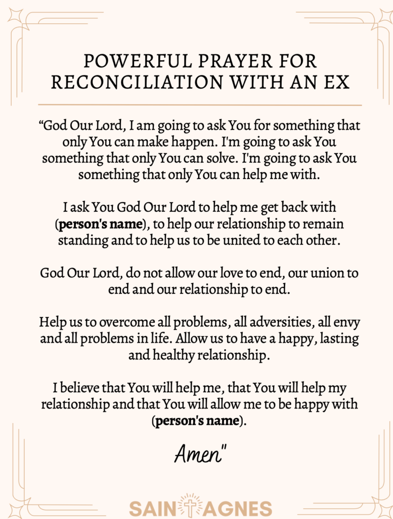 8 Prayers for Someone You Love to Come Back (Your EX)