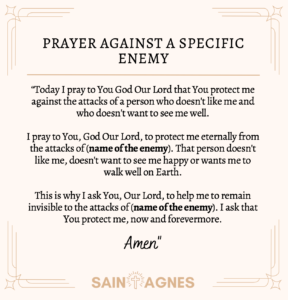 8 Prayers to Bind and Rebuke The Enemy: Against Attack