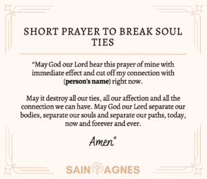 5 Unfailing Breaking Soul Ties Prayers (With Images)