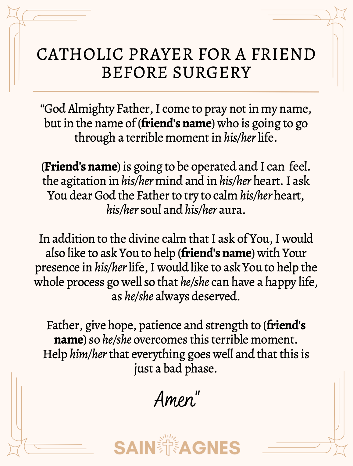 11 Short Prayers Before Surgery For A Friend With Images 11 Short Prayers Before Surgery For A Friend With Images