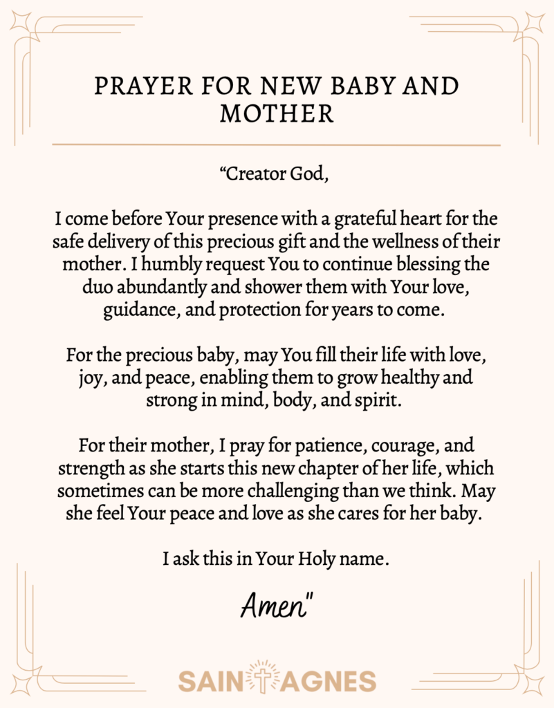 7 Blessing Prayers for New Baby (Baby Health Protection)