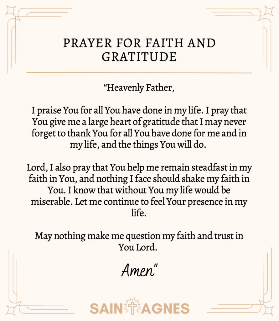 8 Prayers For Faith And Trust In God: The 3rd is Miraculous!