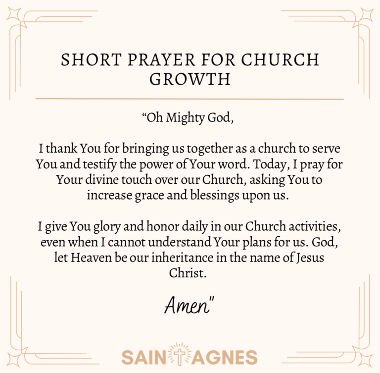7 Prayers for Church Growth: Scripture and Prayer Points