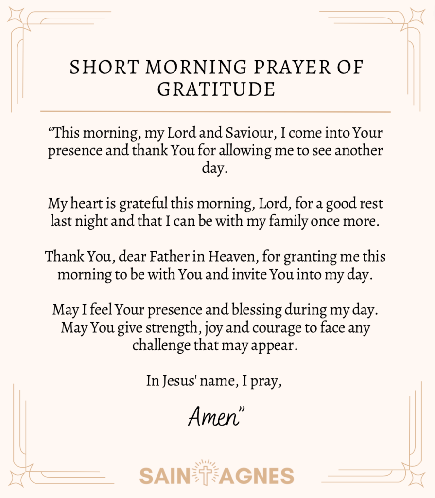 7 Morning Prayers of Gratitude: Thanking God for Everything