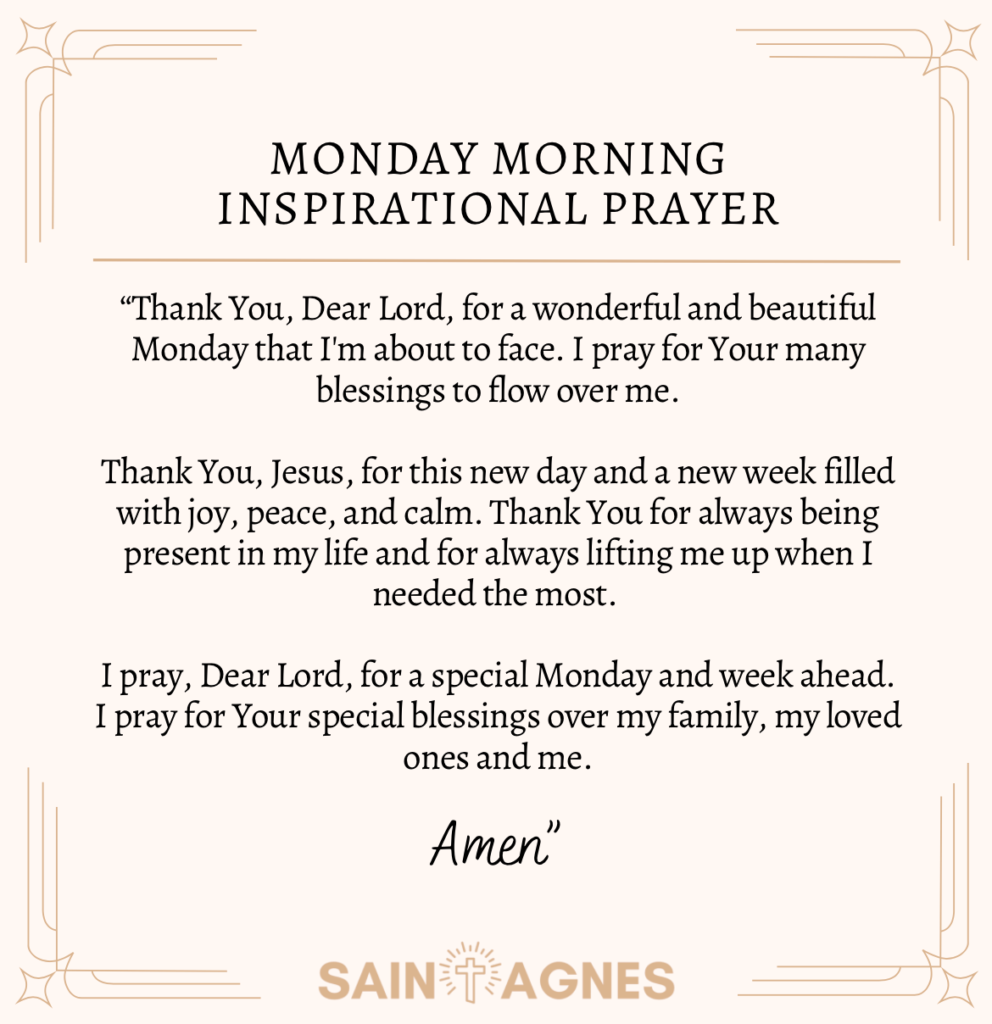 9 Monday Morning Prayers and Blessings (With Images)