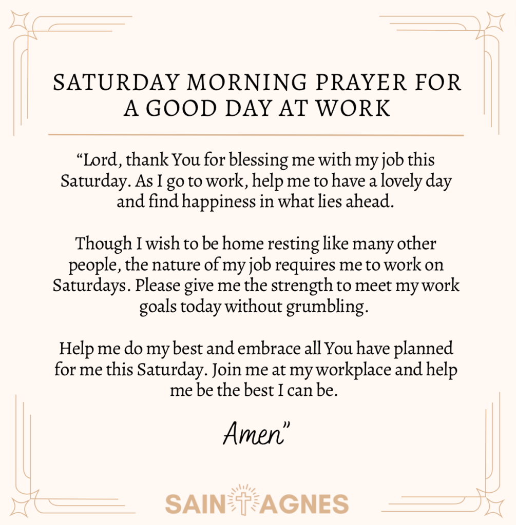 9 Saturday Morning Prayers and Blessings (With Images)