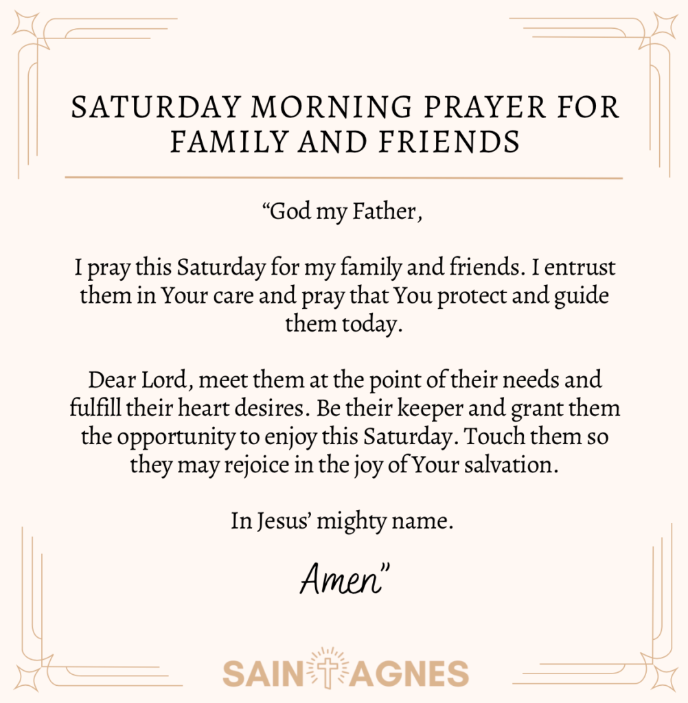 9 Saturday Morning Prayers and Blessings (With Images)