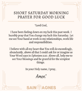 9 Saturday Morning Prayers and Blessings (With Images)