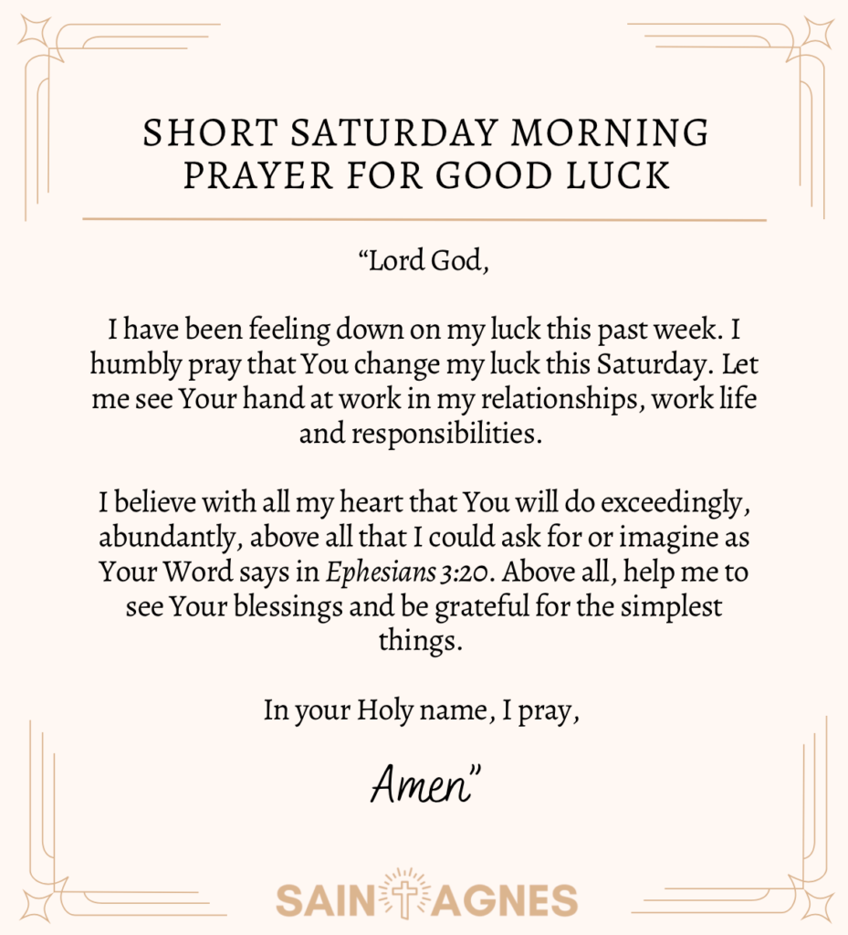9 Saturday Morning Prayers and Blessings (With Images)