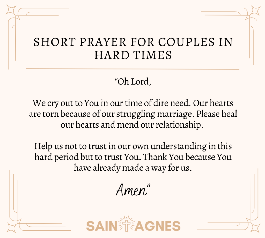 7 Prayers for Couples in Hard Times (Wife and Husband)