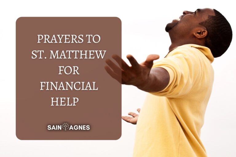 5 Prayers to St. Matthew for Financial Help: Printable Images
