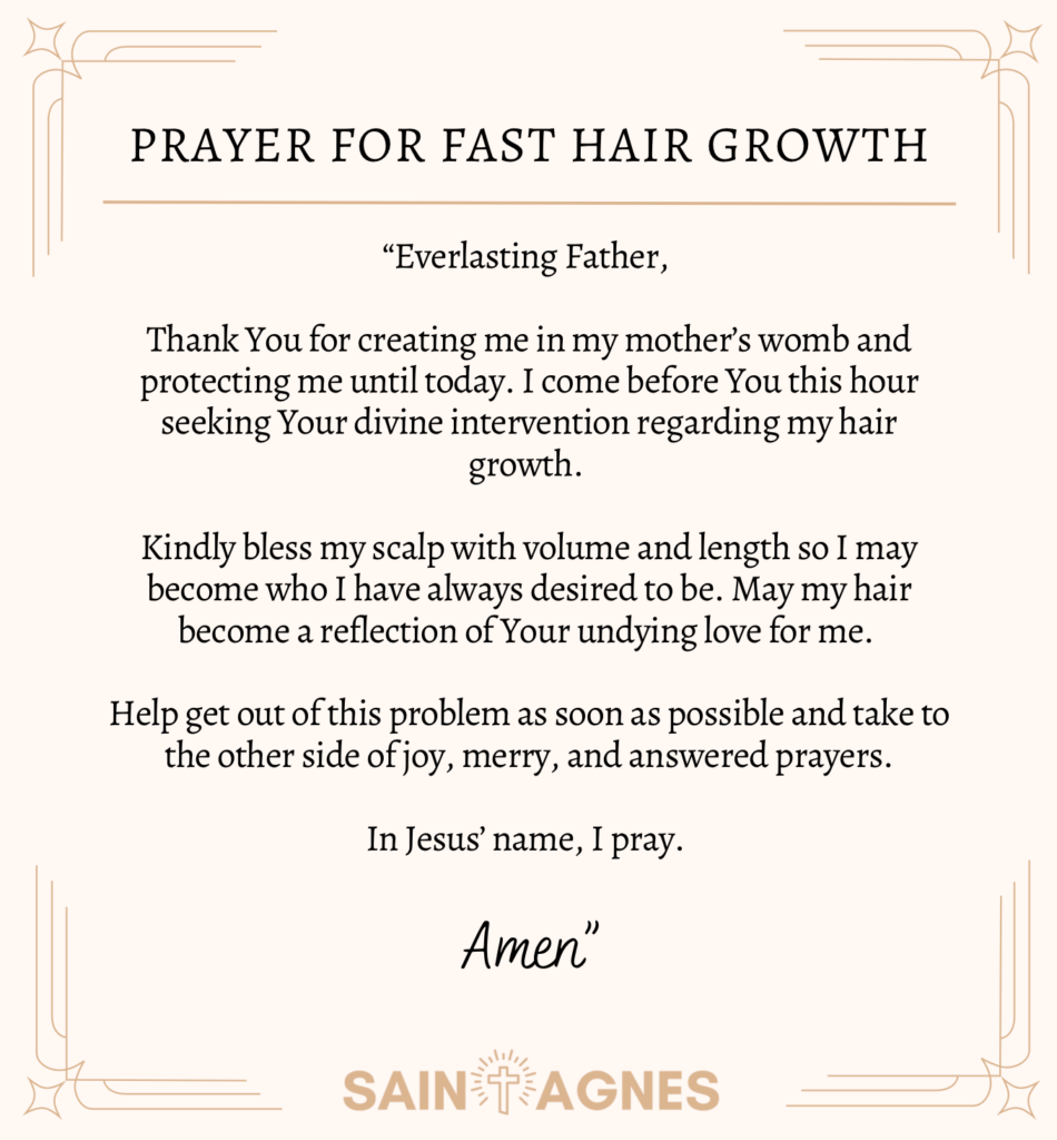 5 Unfailing Prayers for Hair Growth (With Images)