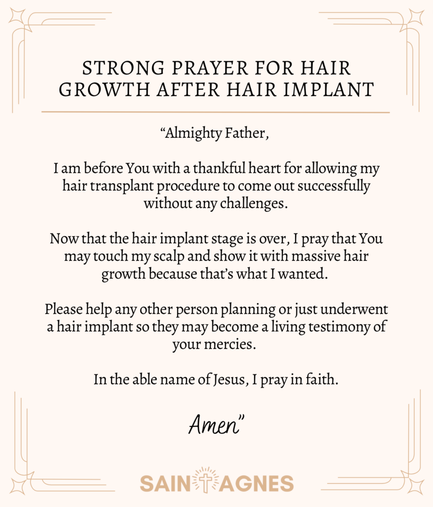 5 Unfailing Prayers for Hair Growth (With Images)