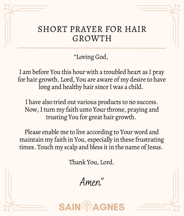 5 Unfailing Prayers for Hair Growth (With Images)