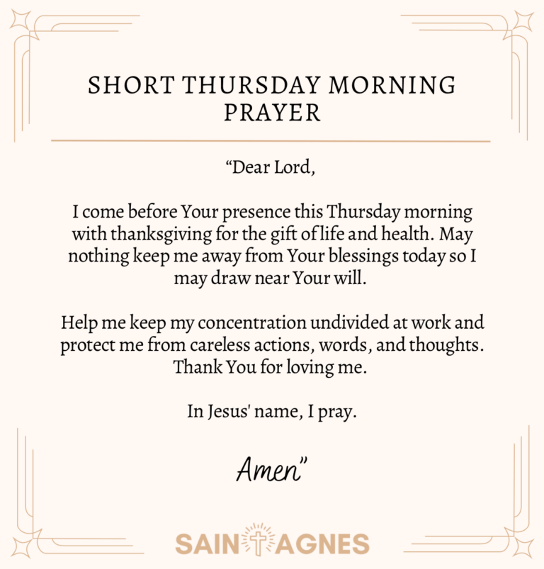 8 Thursday Morning Prayers and Blessings (With Images)