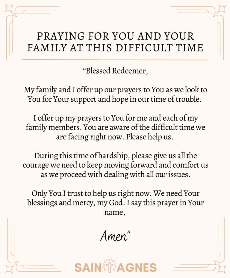 7 Family Prayers for Strength During Difficult Times