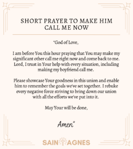 4 Prayers to Make Him Call Me Now (And Come Back)