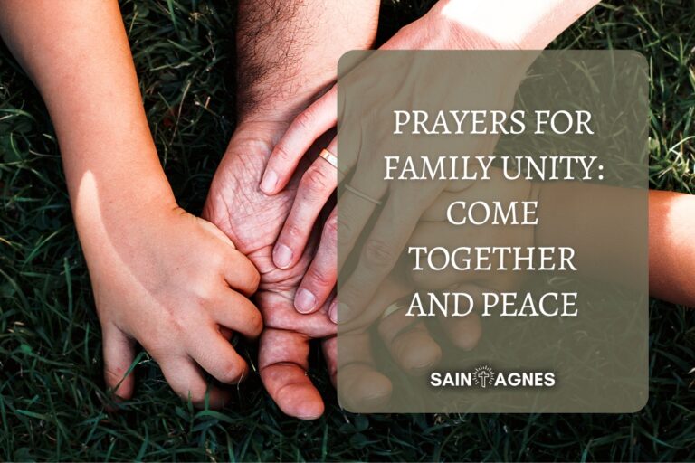 7 Prayers for Family Unity: Come Together and Peace