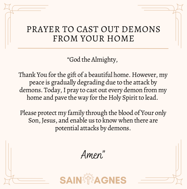 7 Prayers to Protect Home from Evil Spirits: Printable Images