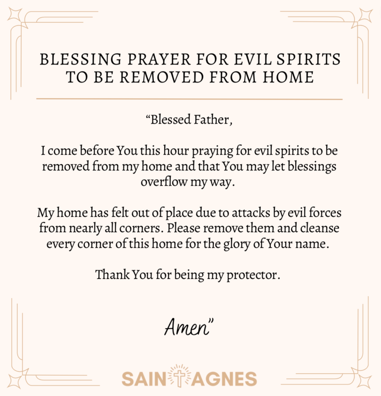 7 Prayers to Protect Home from Evil Spirits: Printable Images