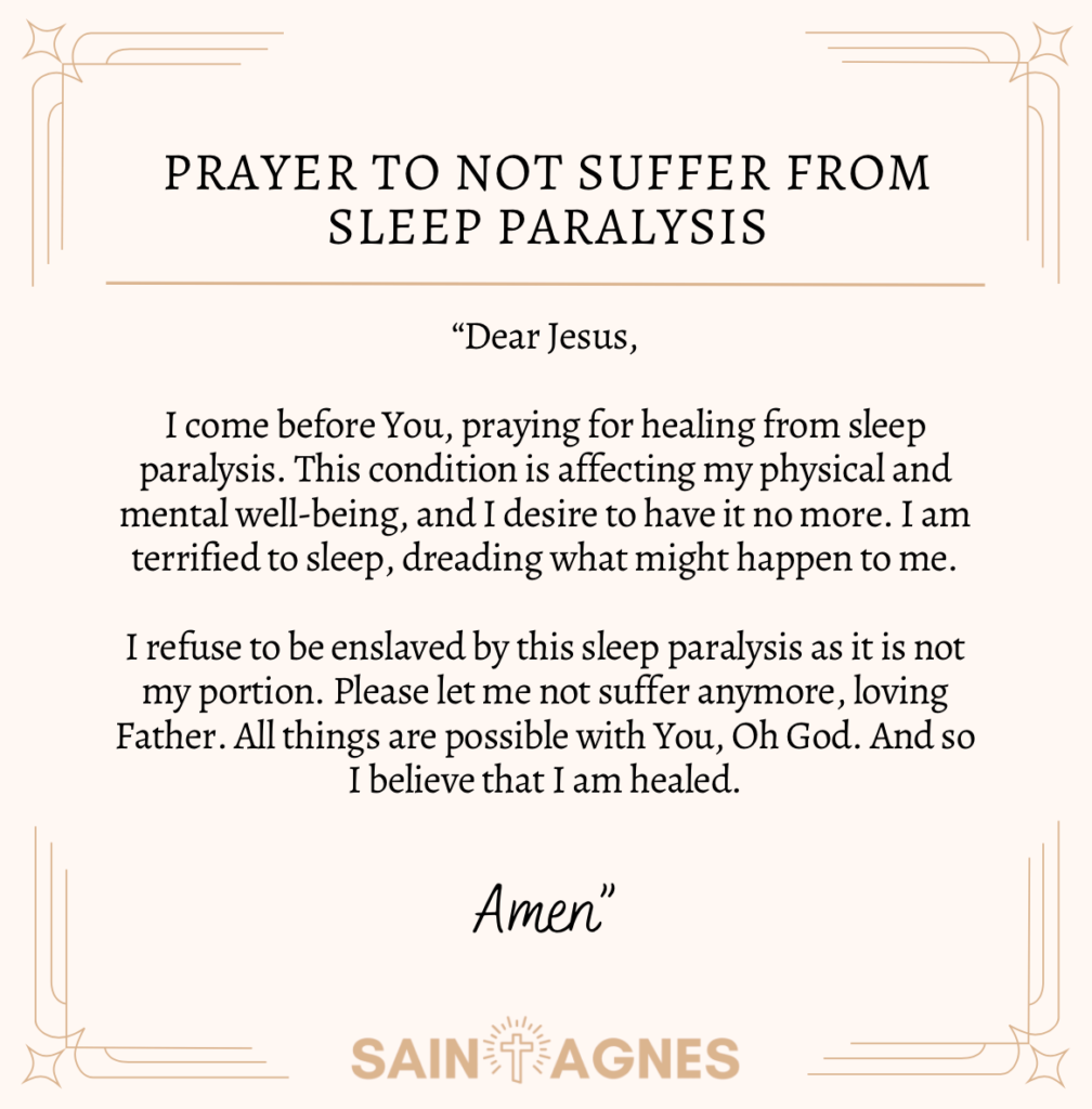 7 Short Miracle Prayers for Sleep Paralysis (With Bible Verses)
