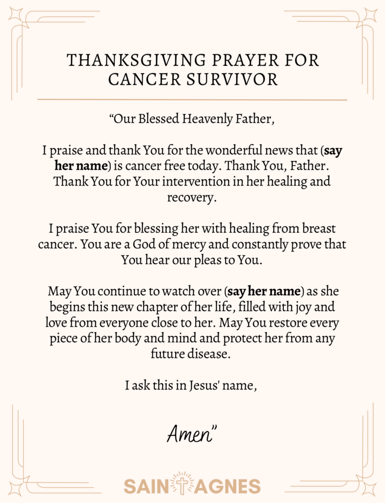 7 Healing Prayers for Breast Cancer: Friend & Family