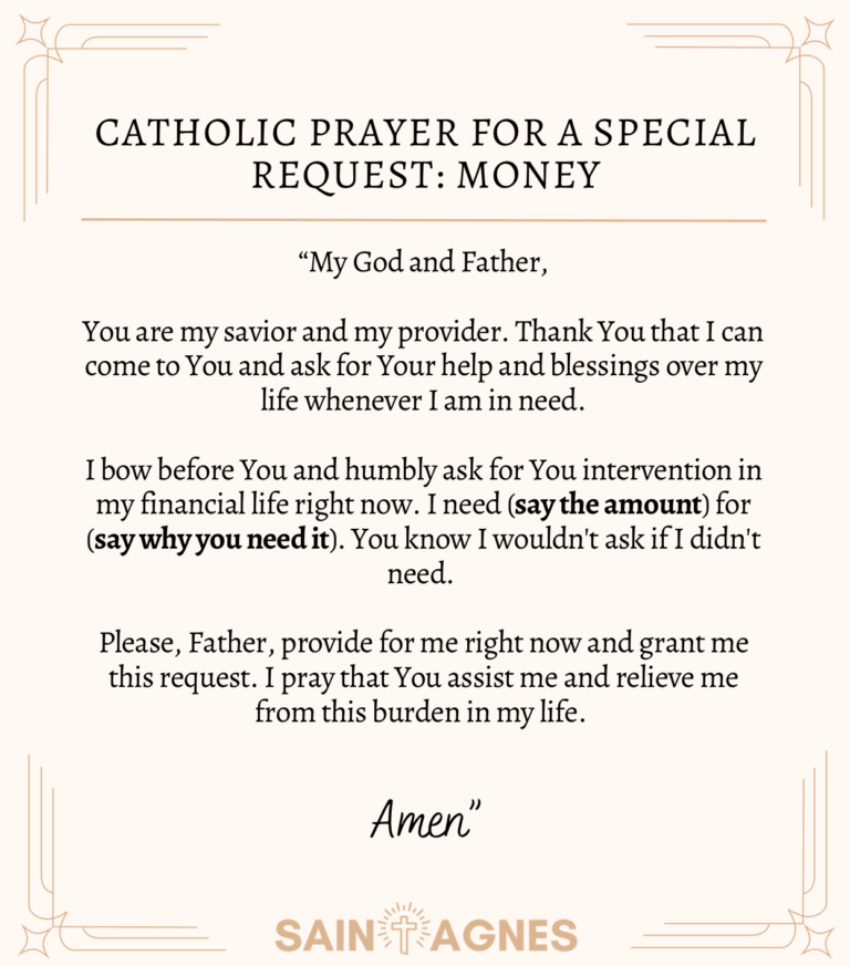 7 Catholic Prayers for Special Intention and Request
