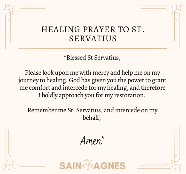 5 Prayers to St. Servatius: Healing and Comfort