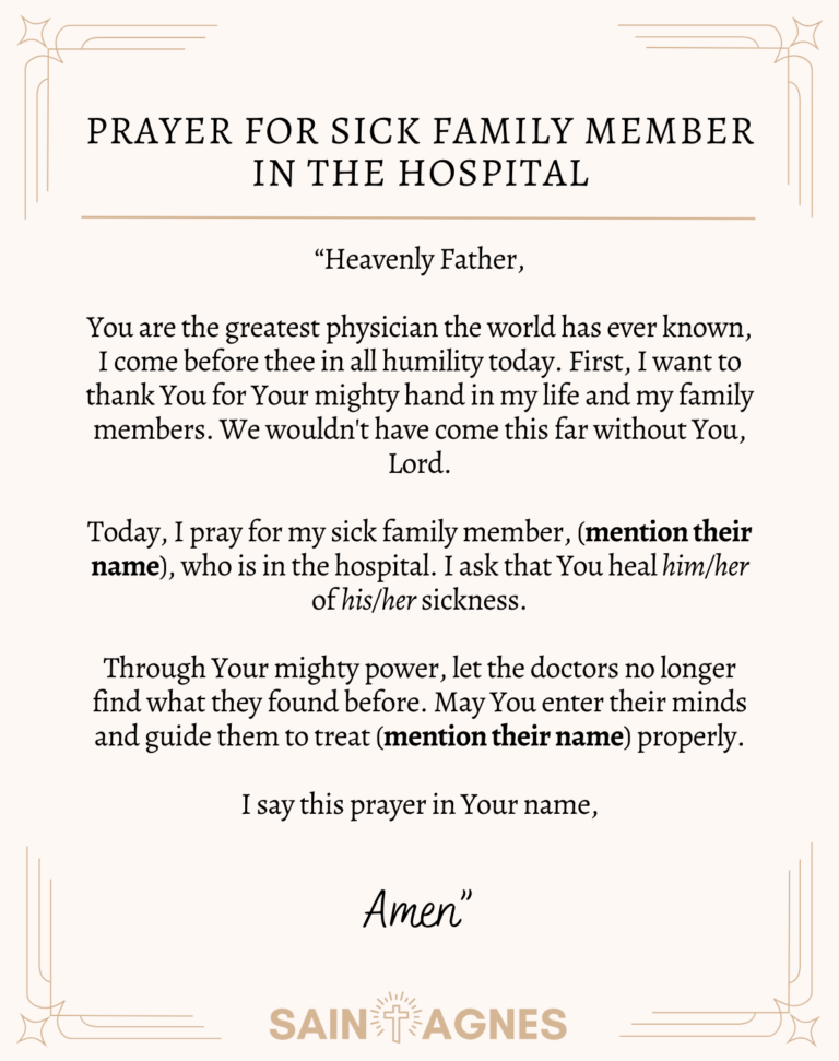 7 Prayers For Someone In The Hospital (to Recover)