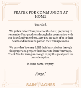 5 Prayers for Communion: Bread and Blood