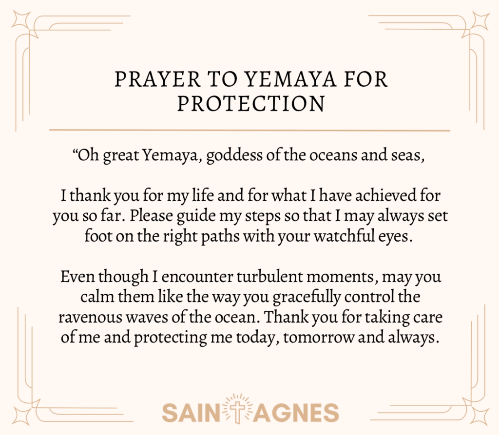 7 Prayers to Yemaya: Protection, Money and Luck
