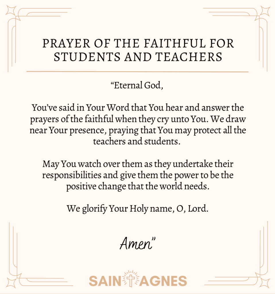 7 Prayers for Teachers: Short Pocket Prayers