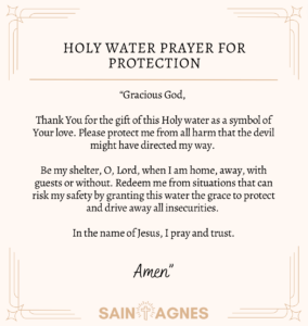 5 Holy Water Prayers for Protection - Make Holy Water
