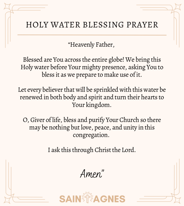 5 Holy Water Prayers for Protection - Make Holy Water