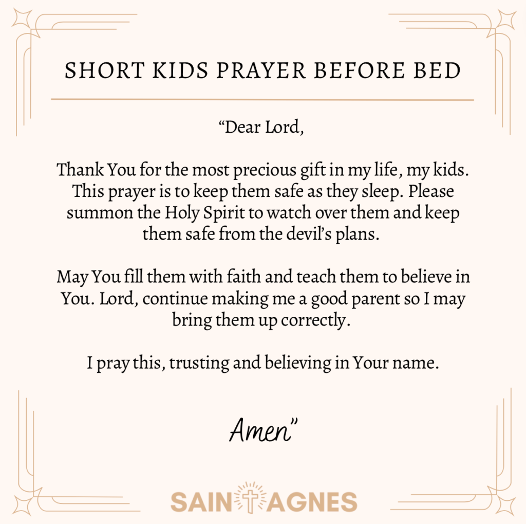 8 Bedtime Prayers for Kids: Beautiful Night Time Words