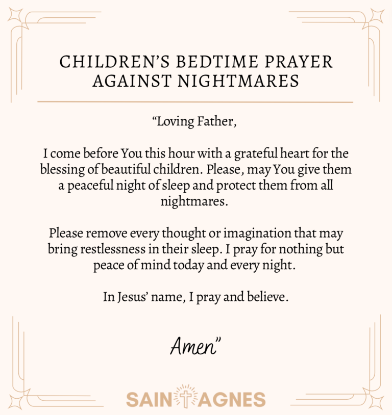 8 Bedtime Prayers for Kids: Beautiful Night Time Words
