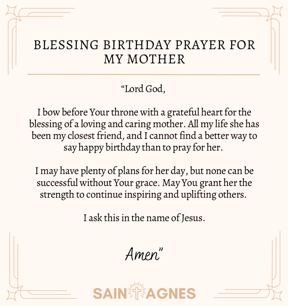 7 Happy Birthday Prayer for Mom - Beautiful Messages