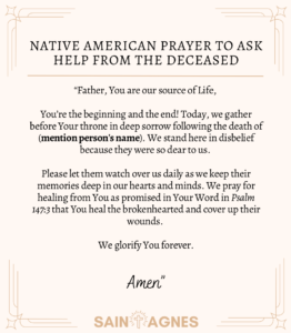 5 Native American Prayers for the Dead - Printable Prayers