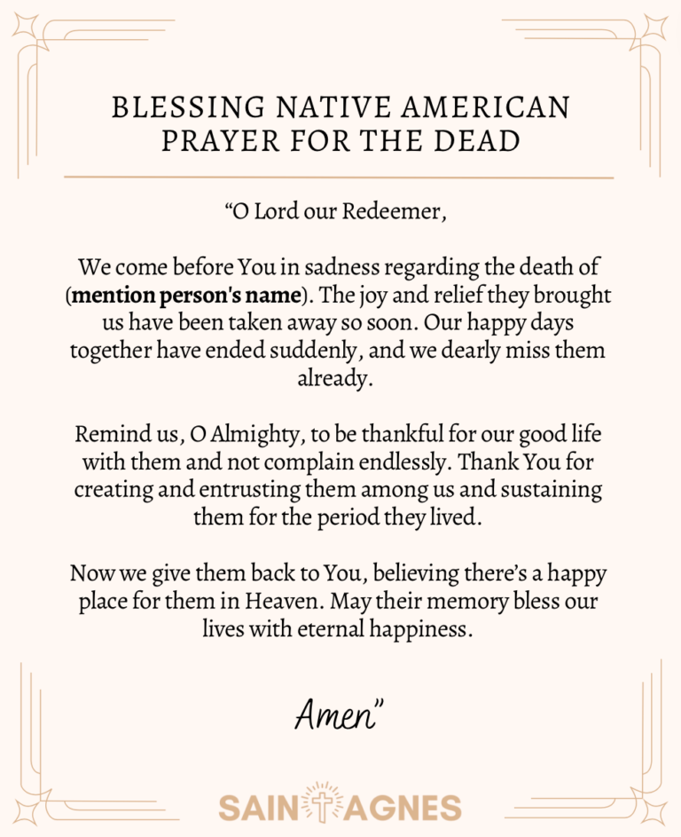 5 Native American Prayers for the Dead - Printable Prayers