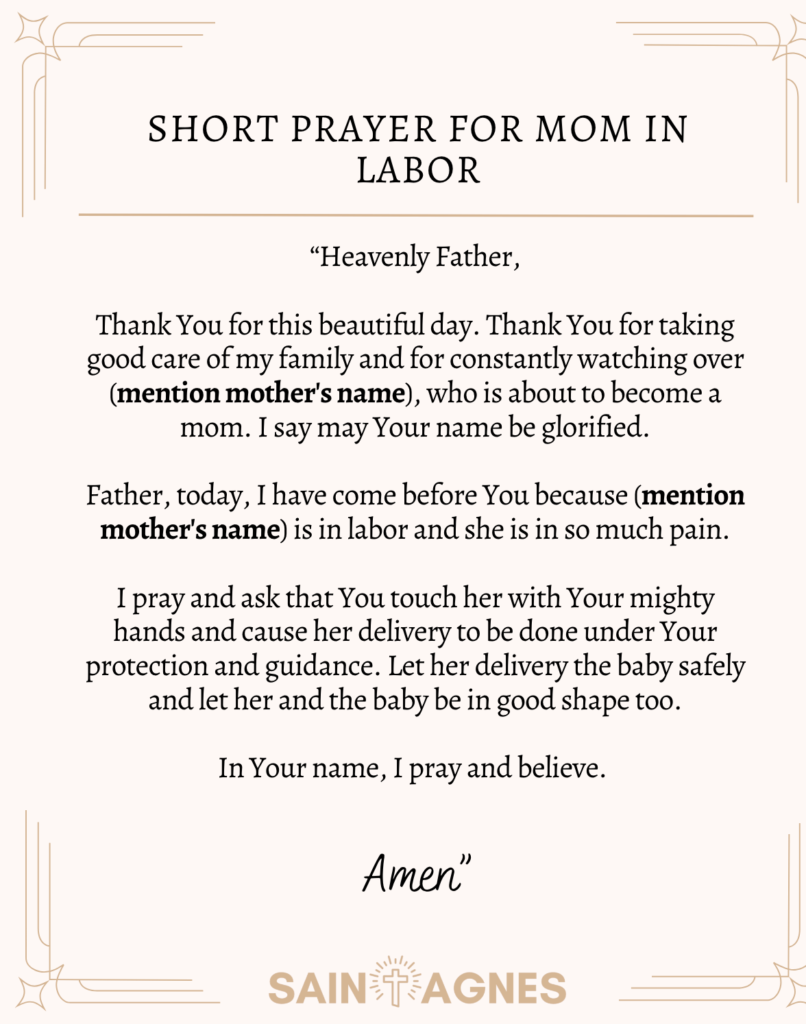 7 Prayers For Mom In Labor - Everything Will Be Fine