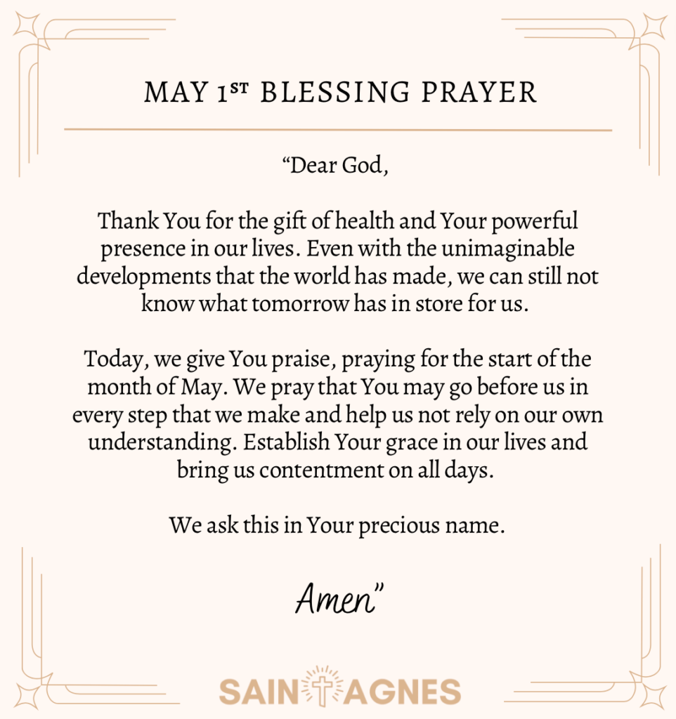 5 Daily Prayers for May 2024 - For a Beautiful Month!